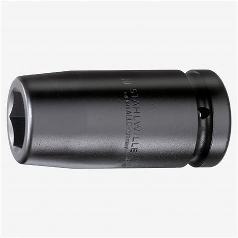 Stahlwille 66imp Extra Deep Impact Socket 1 Drive 6 Point 46 Mm