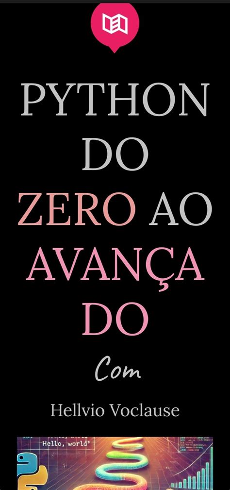 Programação Com Python Do Zero Ao Avançado