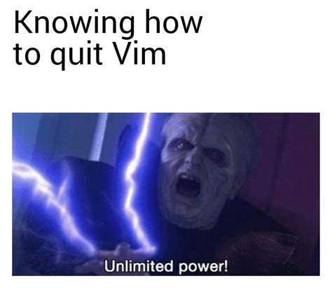 I Love Vim So Much Rlinuxmemes