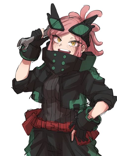 Midoriya Izuku And Hatsume Mei Boku No Hero Academia Drawn By