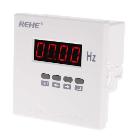 96 96mm Programmable Frequency Meter High Accuracy Frequency Counter Digital Single Phase AC