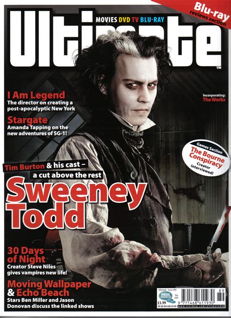 Sweeney On Magazine Covers Sweeney Todd Photo 5978751 Fanpop