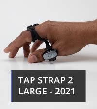 Tapwithus Tap Strap 2 Wearable Keyboard Mouse And Air