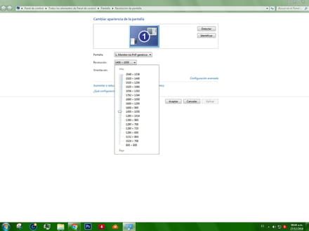 Error en la resolución de pantalla Resuelto Foro Windows 7