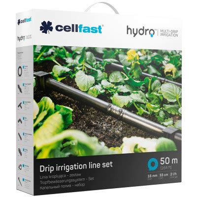 Комплект капельного полива Cellfast Hydro купить в Москве |микрополив ...