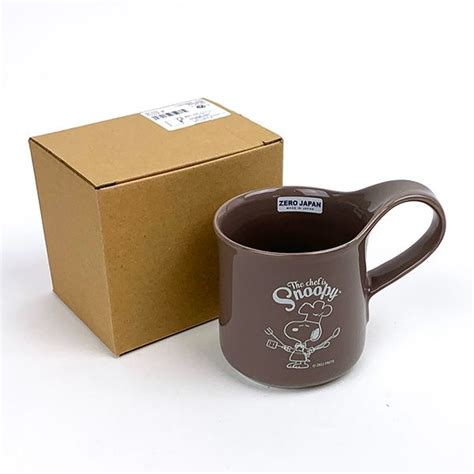 【楽天市場】スヌーピー Peanuts カフェマグl シェフスヌーピー マグカップ Br 日本製 送料込み：anitto Friends