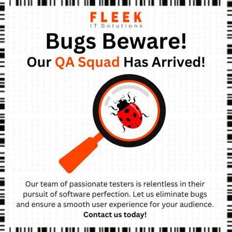 Fleek It Solutions Software Testing Company On Linkedin Softwaretesting Qa