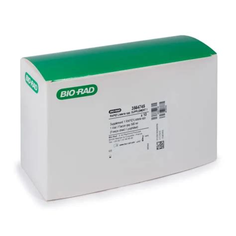 Rapidlisteria Spp Suppl 1 10 Vials Food Diagnostics