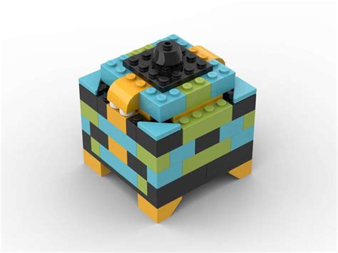 Lego Moc Neon Fun Box By Flerpdederp Rebrickable Build With Lego