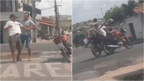 Motociclista embriagado sofre acidente após amigo insistir que ele não usasse veículo vídeo
