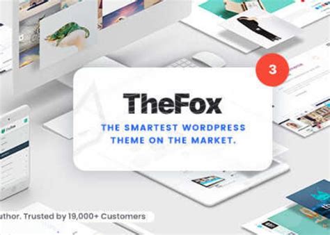 Thefox Wp Gpl Multi Purpose Wordpress Theme Gpl Theme Plugin