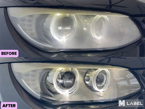 Bmw E90 Headlight Restoration Car Accessories Car Workshops