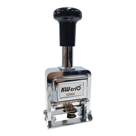 kw trio 02060 automatic numbering machine theodist