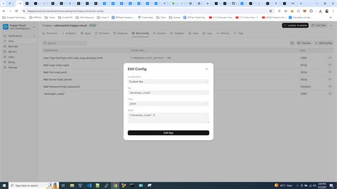 how to enable developer mode in frappe cloud frappe cloud frappe forum