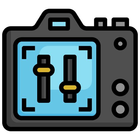 Control Surang Lineal Color Icon