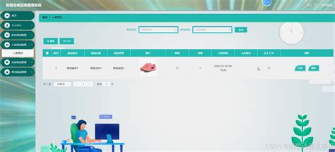Springboot毕设 智能仓库信息管理系统 程序论文 Csdn博客