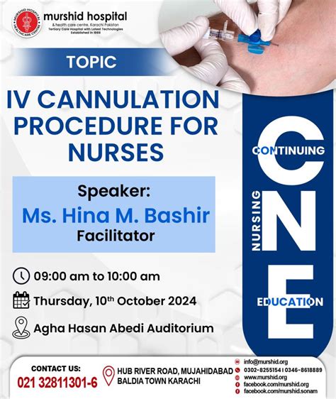 Murshid Hospital On Linkedin Cne Continuing Nursing Education
