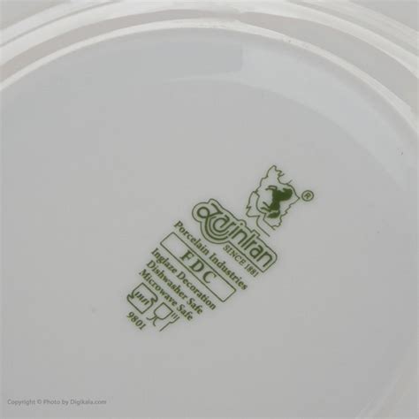 قیمت و خرید سرویس غذاخوری 74 پارچه چینی زرین ایران مدل ایتالیا اف گلدن