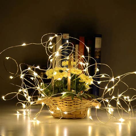 2m Led Copper Wire String Light With Bottle Stopper For Glass Craft