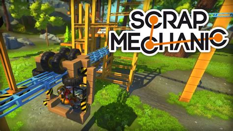 Scrap Mechanic cu damnedsky e04 telegondolă final YouTube
