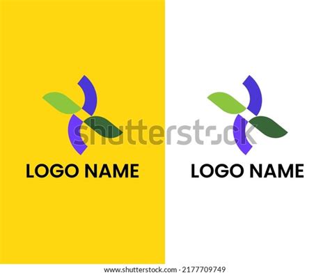 Letter S Leaf Logo Design Template Stock Vector Royalty Free
