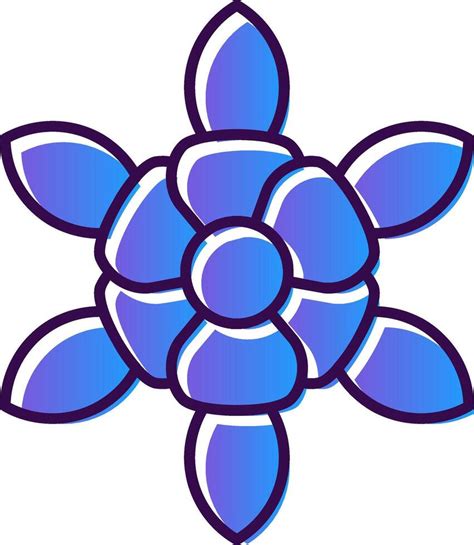 Daffodil Gradient Filled Icon 42752527 Vector Art At Vecteezy
