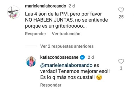 Katia Condos respondió a críticas tras el estreno de Mujeres de la PM Si no te gusta cambia