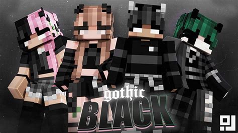 Gothic Black By Inpixel Minecraft Skin Pack Minecraft Marketplace