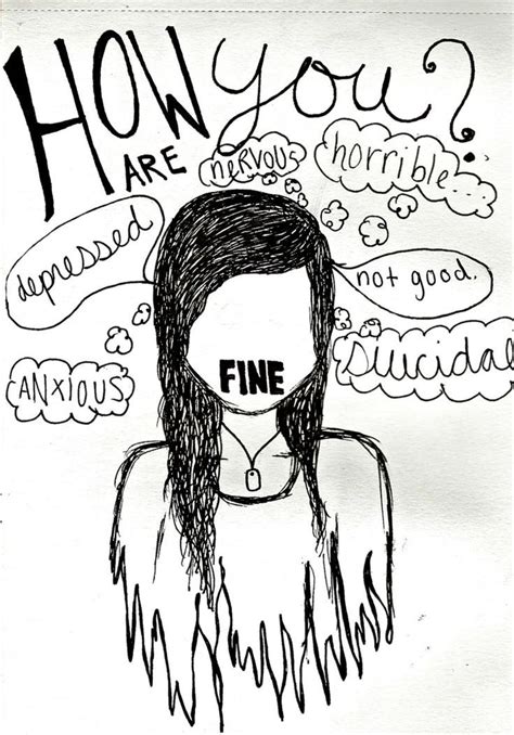 Depressed Girl Crying Drawing At Getdrawings Free Download