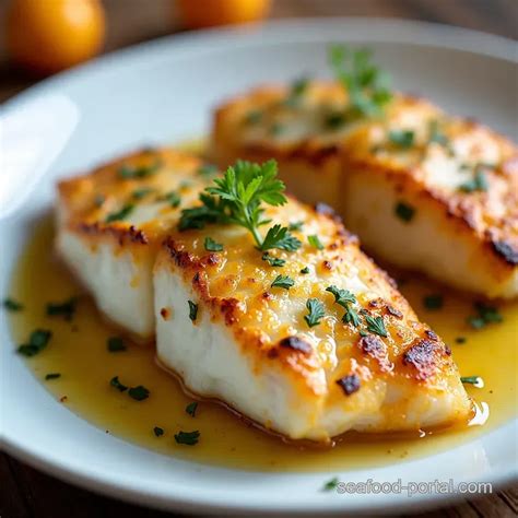 Oven Baked Cod With Lemon And Herbs Seafood Portal