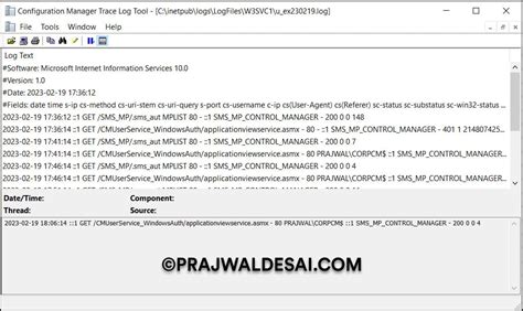 Manage SCCM IIS Log Files A Step By Step Guide