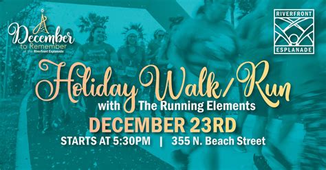 A December To Remember Holiday Runwalk With The Running Elements