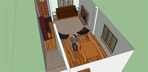 Scale Sketchup Model Of Potential Configuration