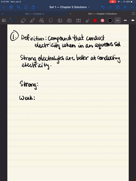 Solved What Is An Electrolyte How Can You Differentiate Experimentally