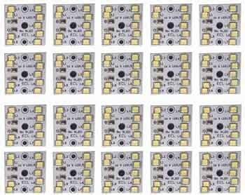 SG FLASH W MCPCB Led Raw Material For Led Bulb Light Light Electronic Hobby Kit Pack Of