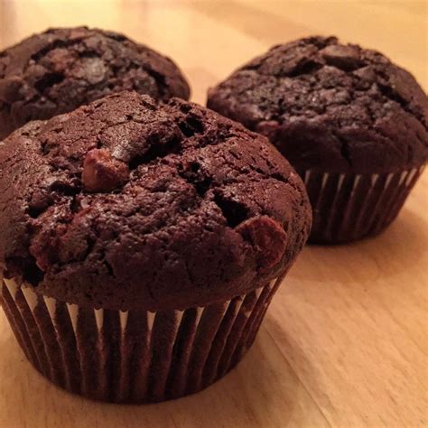 Ces Muffins Au Chocolat Sont Juste Parfaits Ils Ont Un Bon Goût De