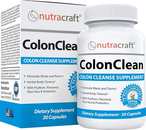Colonclean 1 Herbal Colon Detox And Laxative Supplement