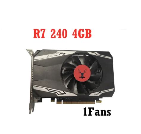 R7-240-4Gb-Ddr3-128bit-Desktop-Computerspel-Grafische-Kaart-Computer ...
