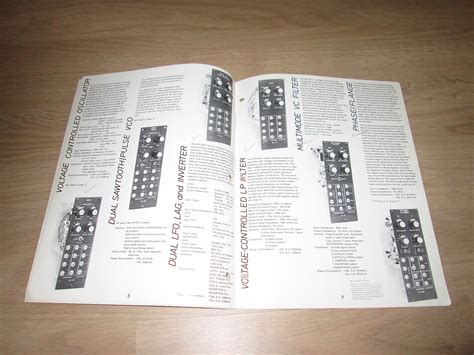 Matrixsynth Aries Synthesizer Catalog Brochure