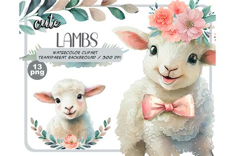 Club Lamb Clip Art