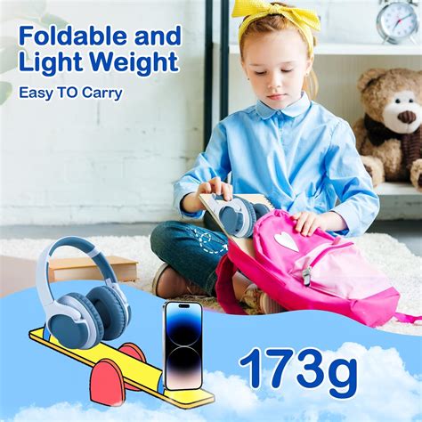 Zihnic Auriculares Bluetooth Para Niños Auriculares Inalámbricos Para
