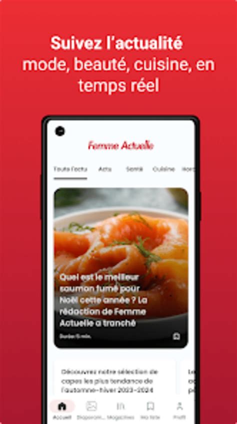 Femme Actuelle Le Magazine For Android 無料・ダウンロード