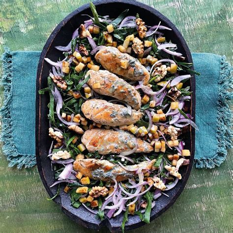 Ensalada De Pollo Y Manzana Canto Del Gallo