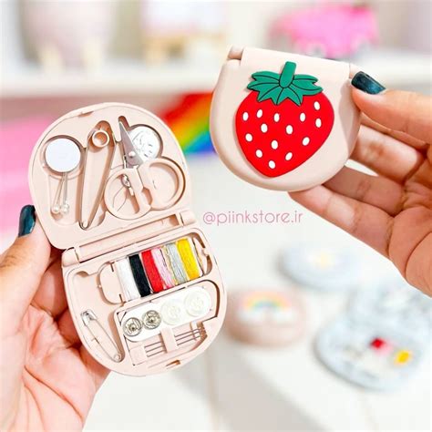 خرید و قیمت ست خیاطی مسافرتی فانتزی 11 طرح شامل دکمه ، سوزن ، 6 رنگ نخ