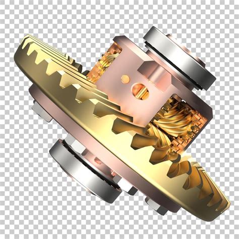 투명 배경 3d 렌더링 그림에 격리된 전송 톱니바퀴 프리미엄 Psd 파일