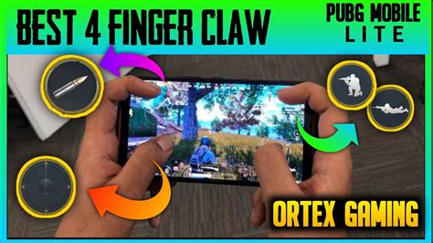 Pubg Mobile Lite Best 4 Finger Claw Sensitivity Ever Youtube