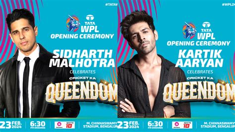 WPL 2024 Siddharth Malhotra Kartik Aaryan To Perform In Opening