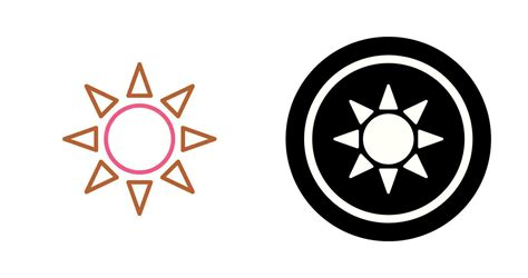 Uv Radiation Vector Icon 30587218 Vector Art At Vecteezy