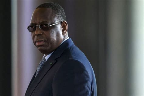 Senegal President Macky Sall Says He Won T Run For Third Term