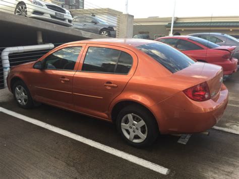 2007 Chevrolet Cobalt Ls Sedan Burnt Orange
